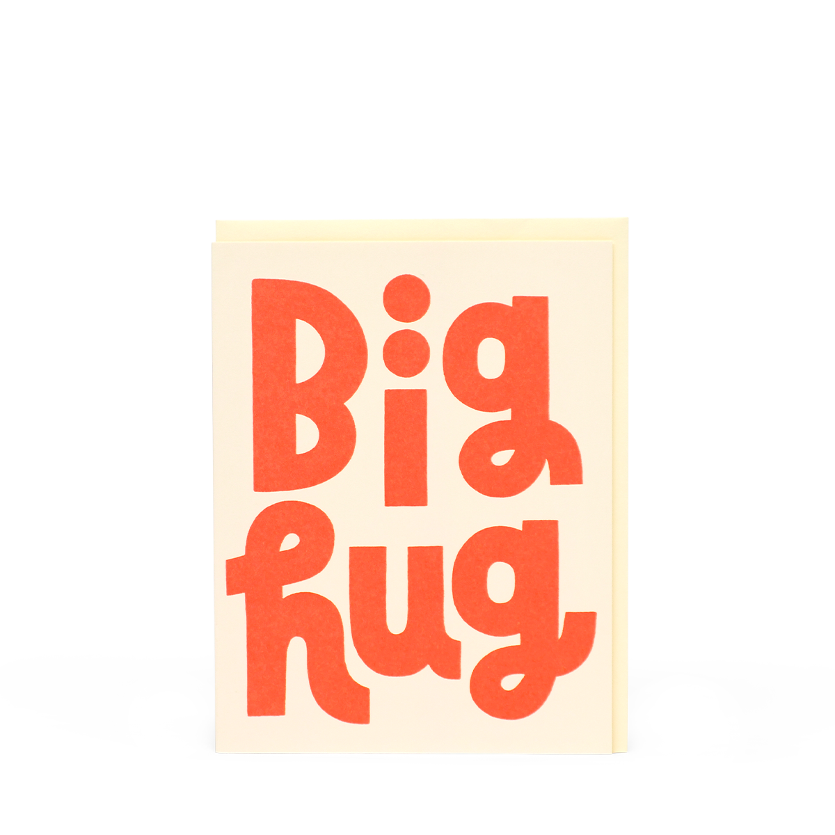 RED CAP CARDS - GREETING CARD - BIG HUG – CURRICULUM