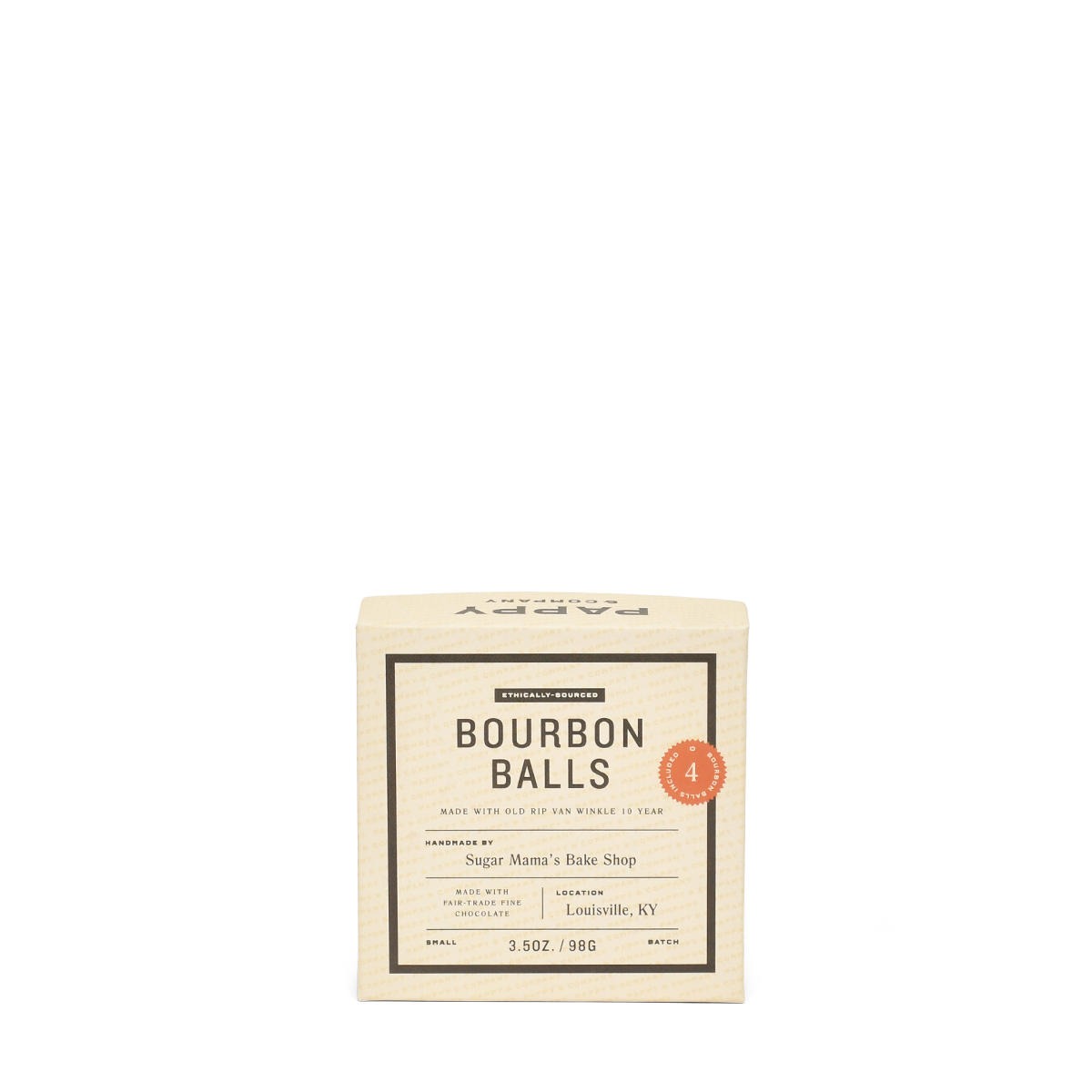 PAPPY & CO - BOURBON BALLS - BOX OF 4 – CURRICULUM